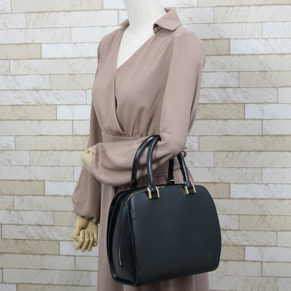Louis Vuitton | Bags | Louis Vuitton Neuf Epi Black Pont | Poshmark